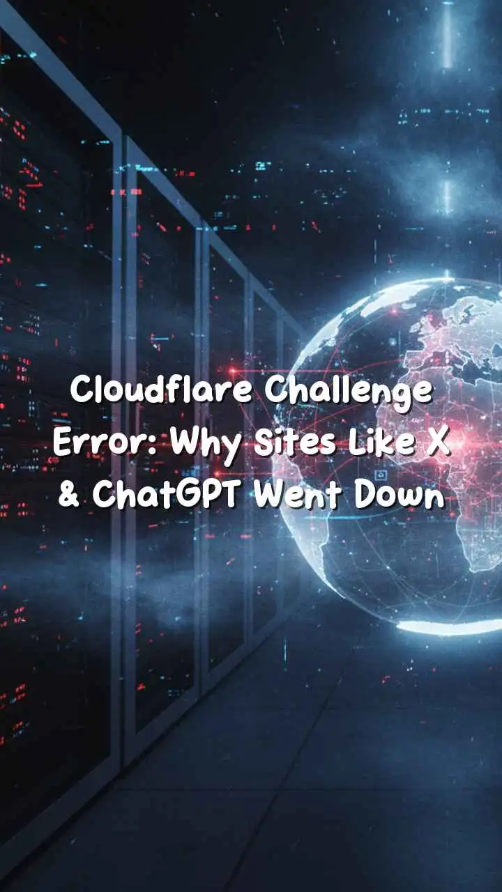 Cloudflare Challenge Error & Outage Fix Guide (2025 Update)