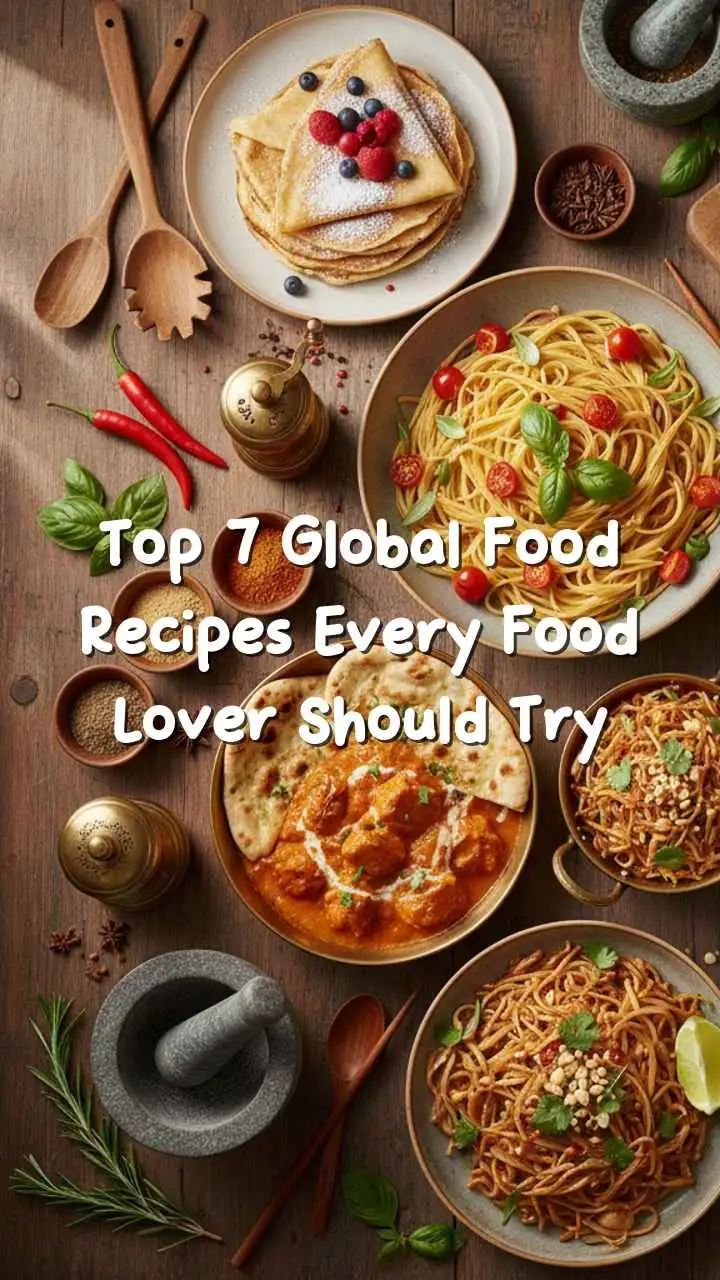 Top 7 Global Food Recipes Every Food Lover Should Try