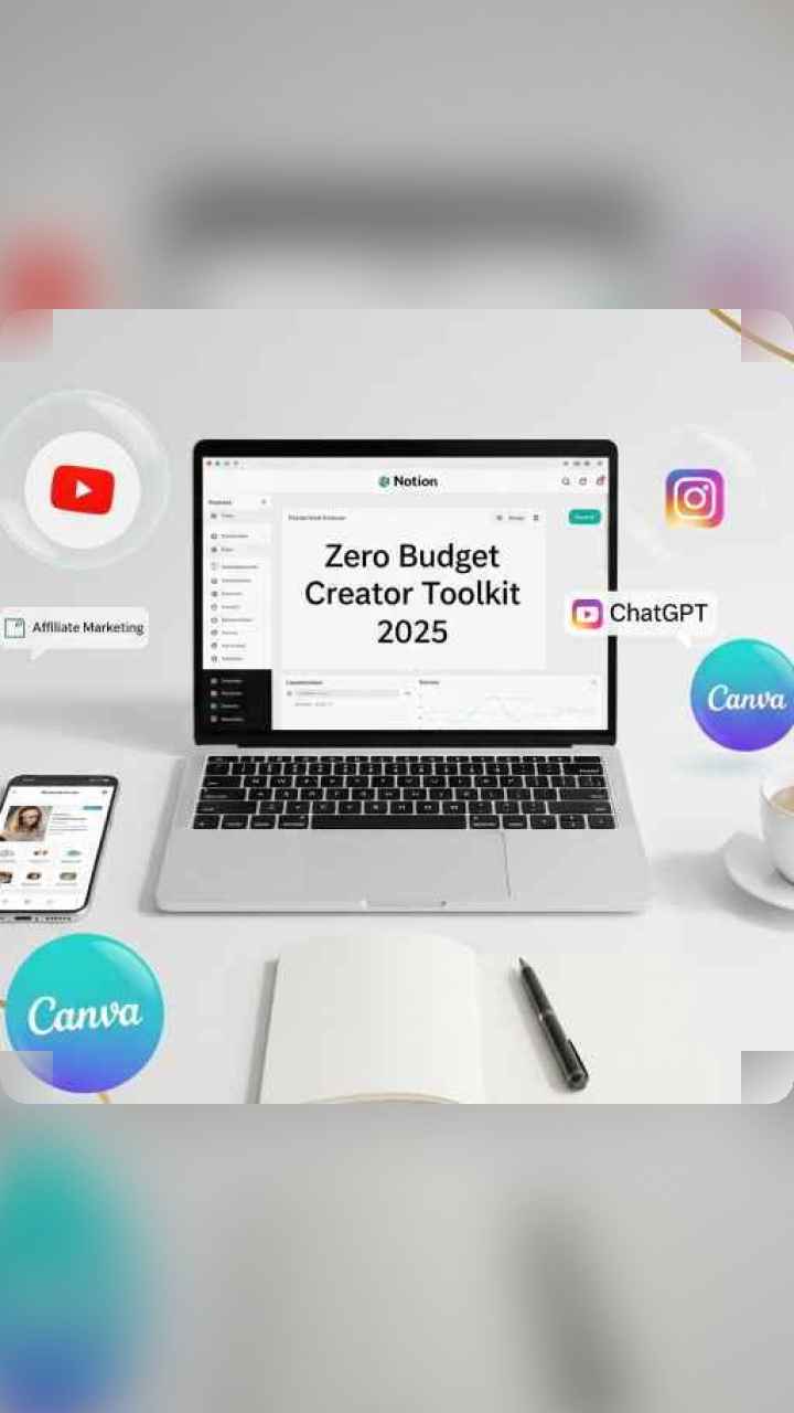Zero Budget Creator Toolkit | Start Your Blog or Channel for Free in 2025