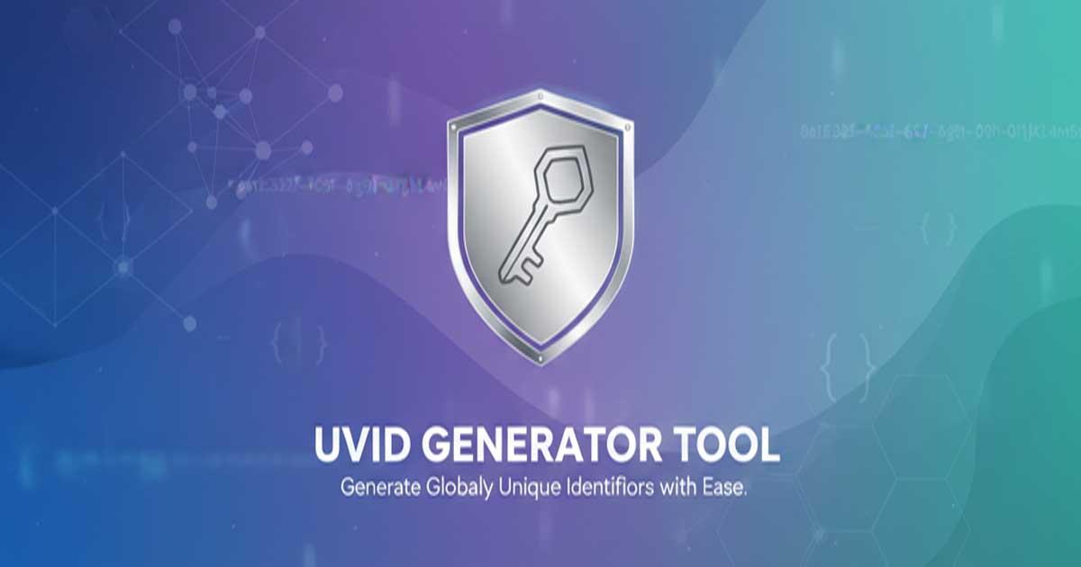 Free Online UUID Generator (v1, v3, v4, v5) | Bulk, Secure, Fast & 100% ...